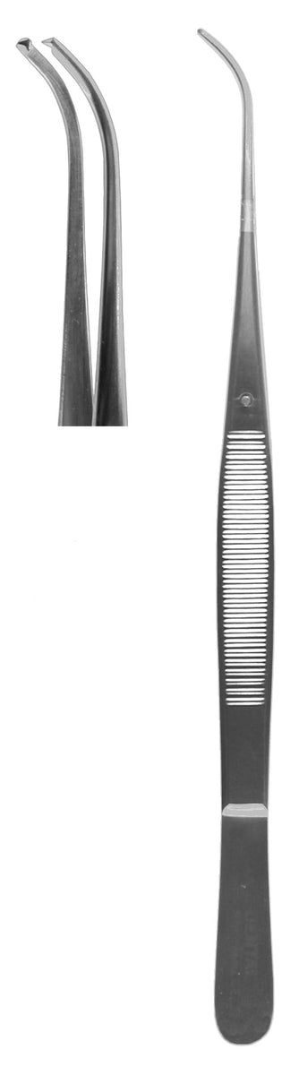 Tissue Forceps, Semkin-Taylor #34 Curved 1 X 2 Teeth 12.5cm (Z-4143 ...
